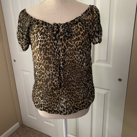 Xhilaration | Tops | Sheer Top | Poshmark